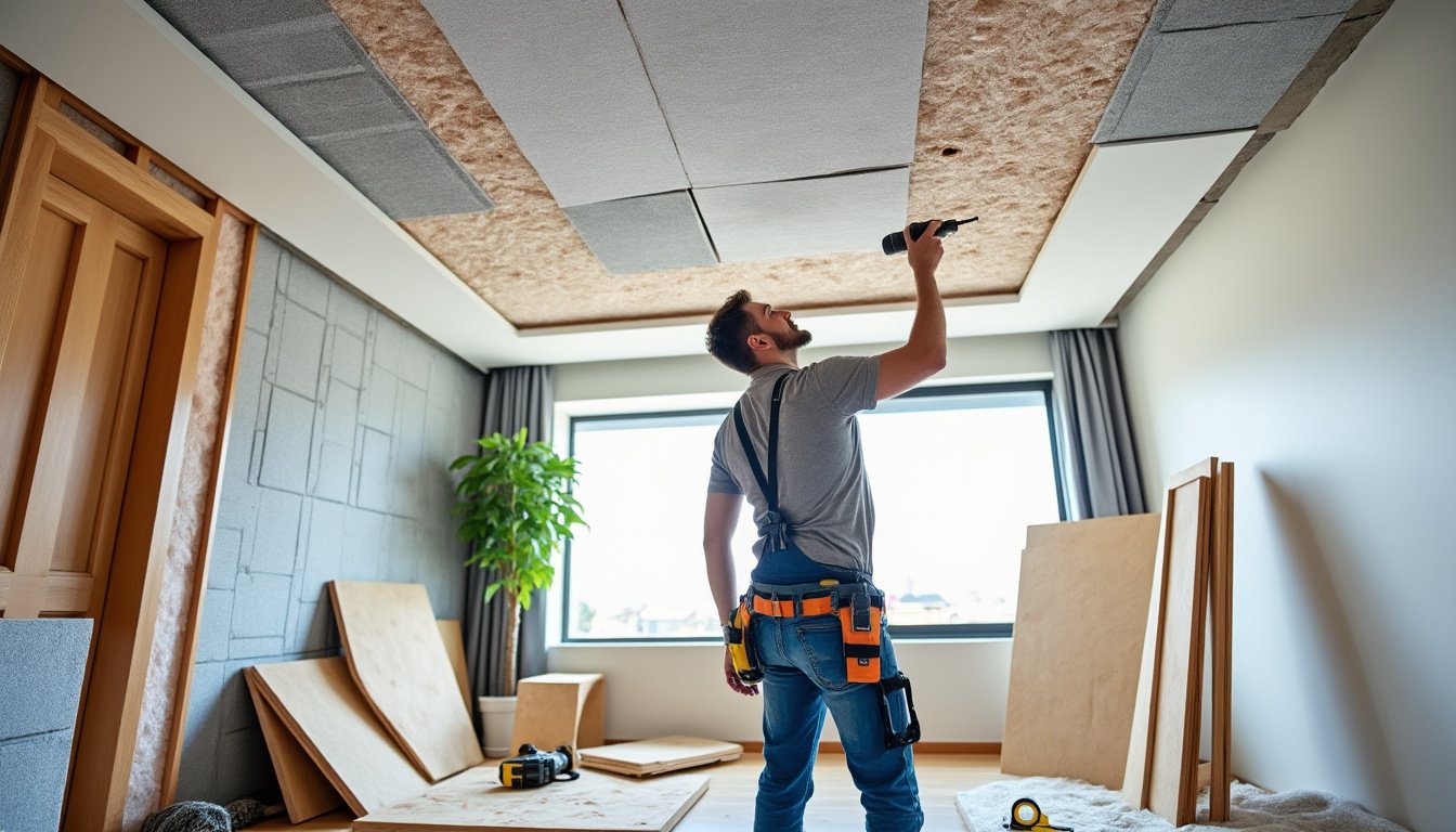 Isoler un Plafond Existant : Astuces et Solutions Efficaces
